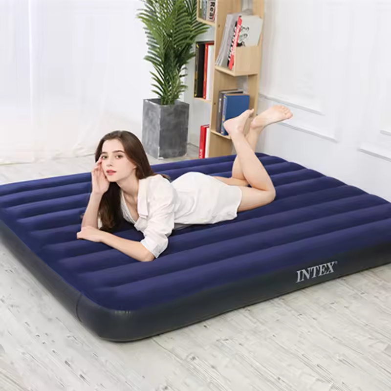 Inflatable Flocked Mattress - JR-5002
